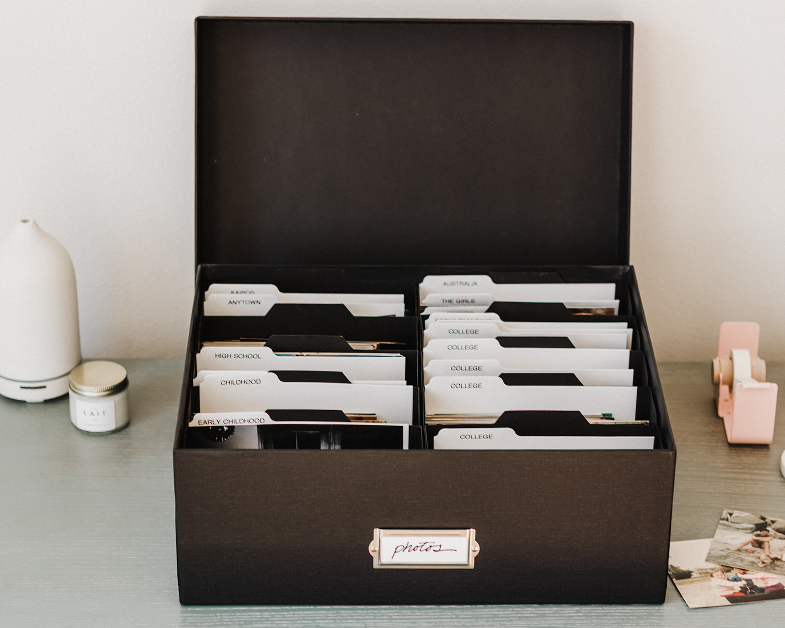 Simply Spaced Photo Boxes - Simply Spaced | Professional Home ...